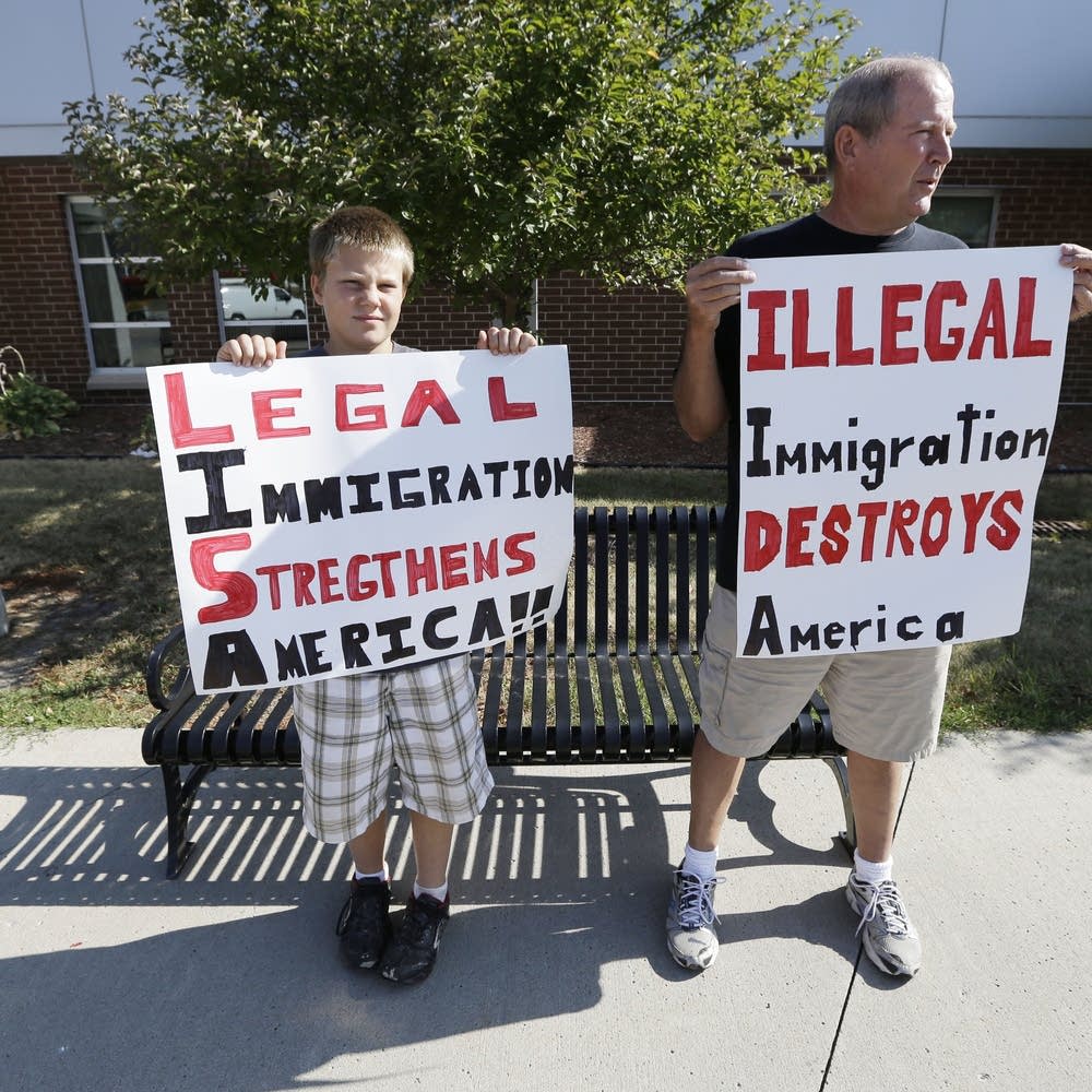 Illegal Immigration Sign