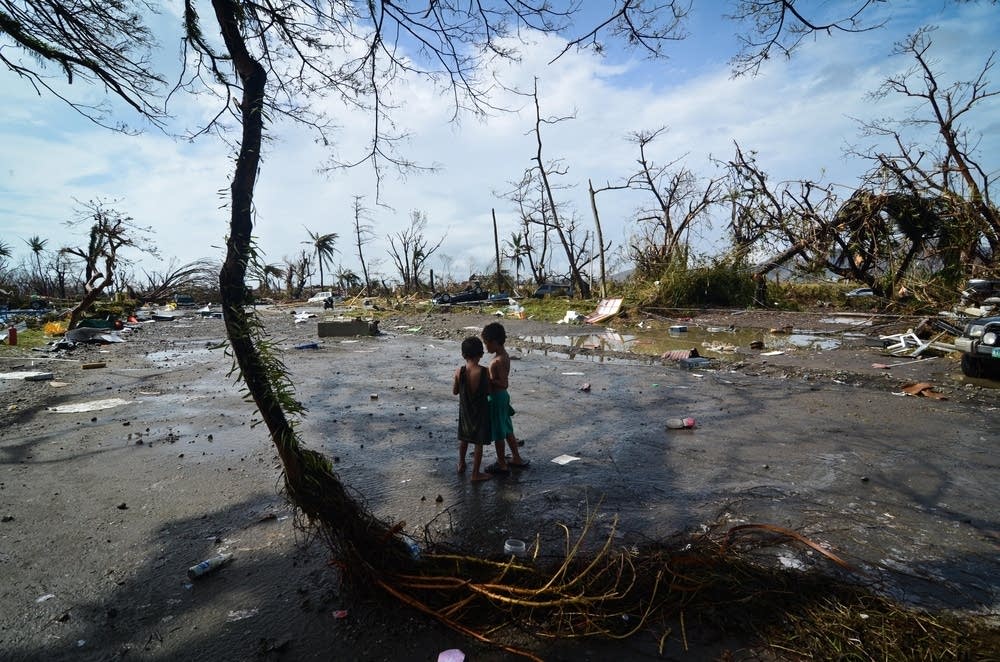 Photos: Typhoon Haiyan devastation | MPR News