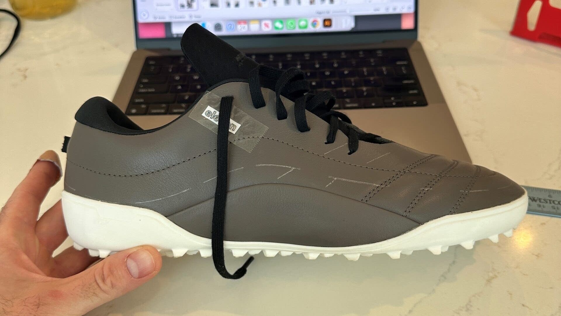 Taking a soccer shoe from design to the pitch