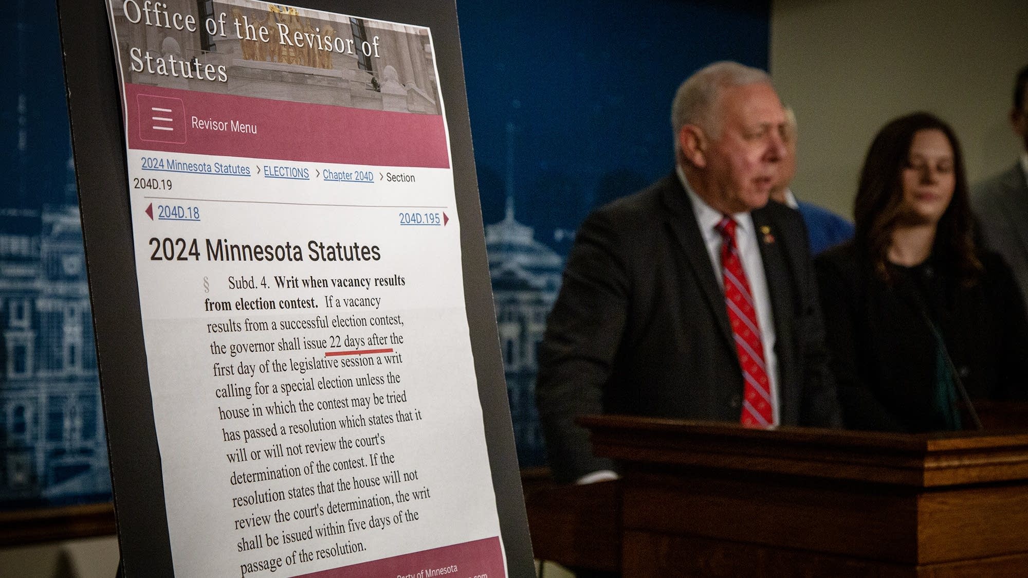 GOP sues over Minnesota special election timing | MPR News