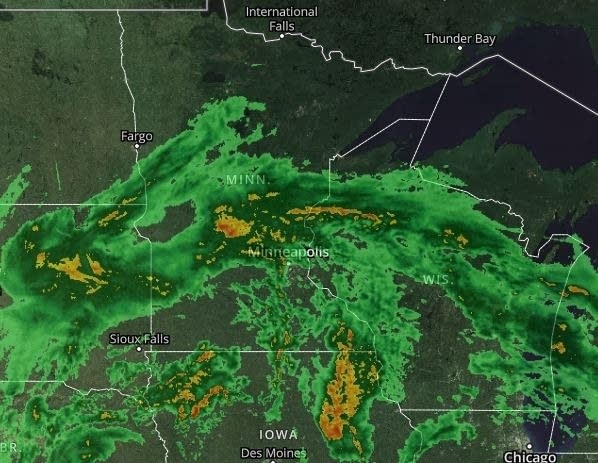 Sioux Falls Weather Map