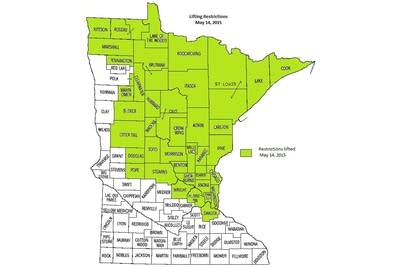 DNR lifts burning bans in much of northern, central MN | MPR News
