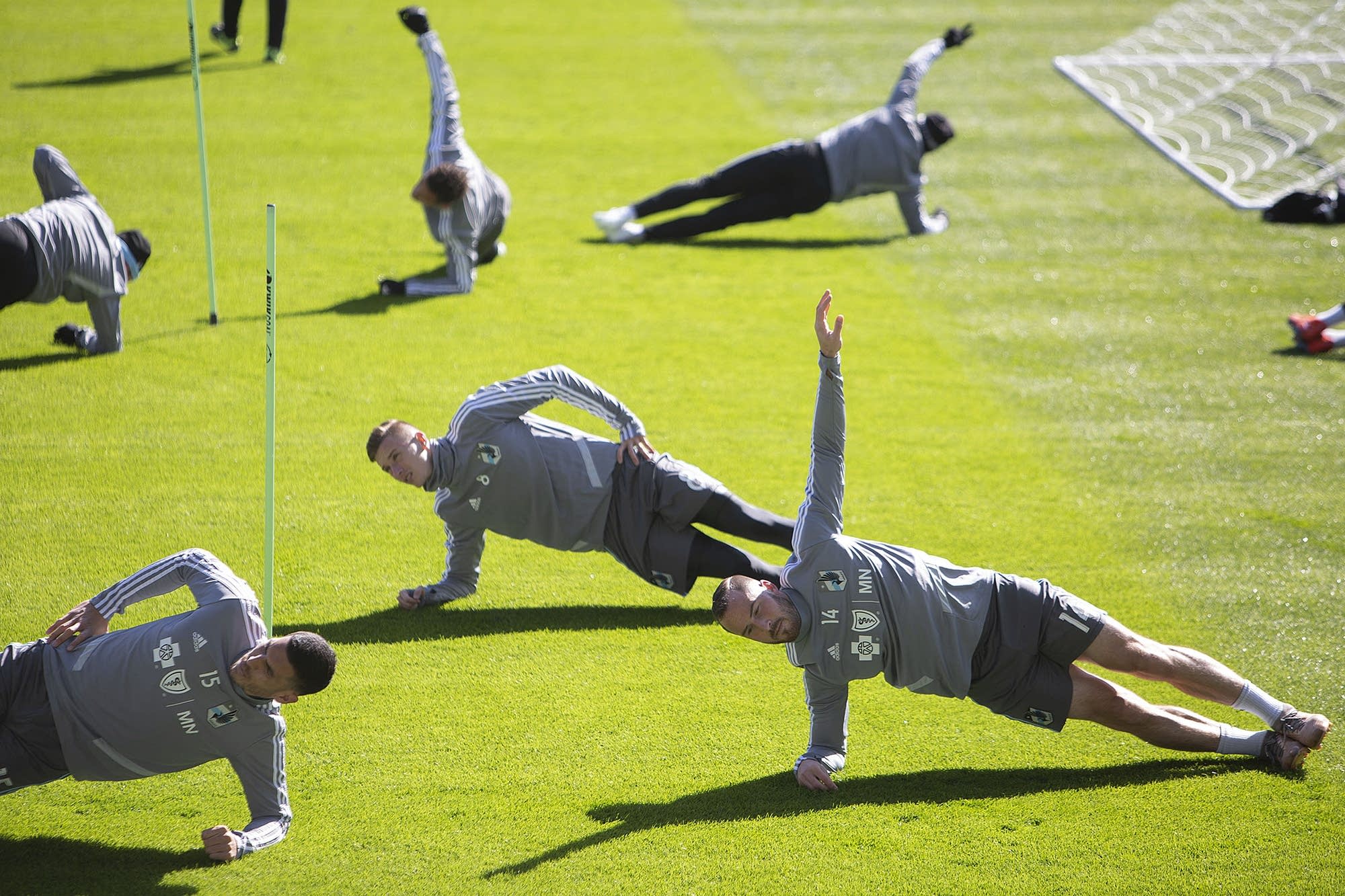 Photos: Minnesota United runs first practice at Allianz Field | MPR News