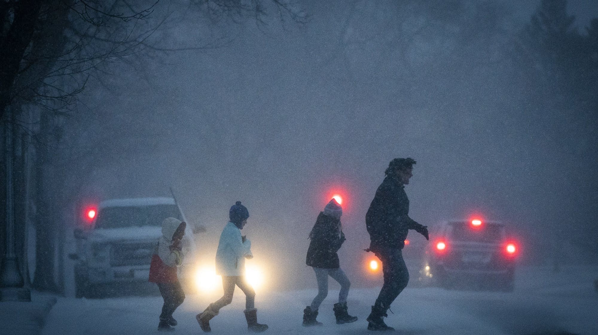 Snow moves out by Wednesday morning | MPR News