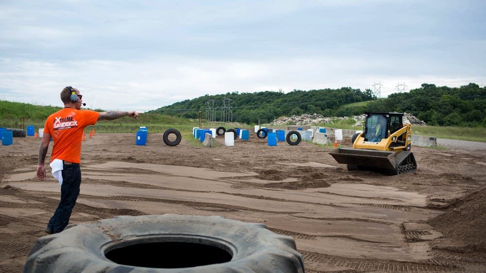 Photos: Get behind big toys at Extreme Sandbox | MPR News