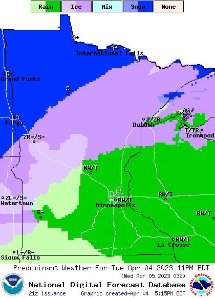 Minnesota wild weather: Blizzard warnings, big waves, ice, rain, hail ...