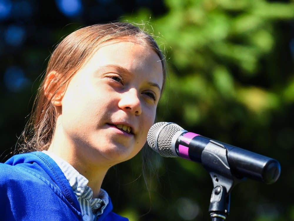 Swedish teen climate activist to visit Dakotas reservations | MPR News