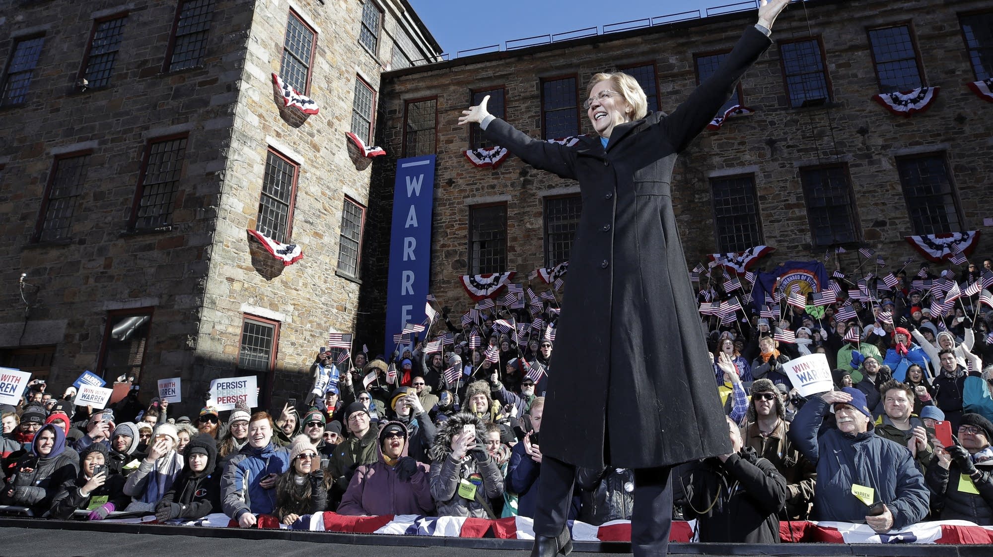 Warren makes presidential bid official with call for change | MPR News
