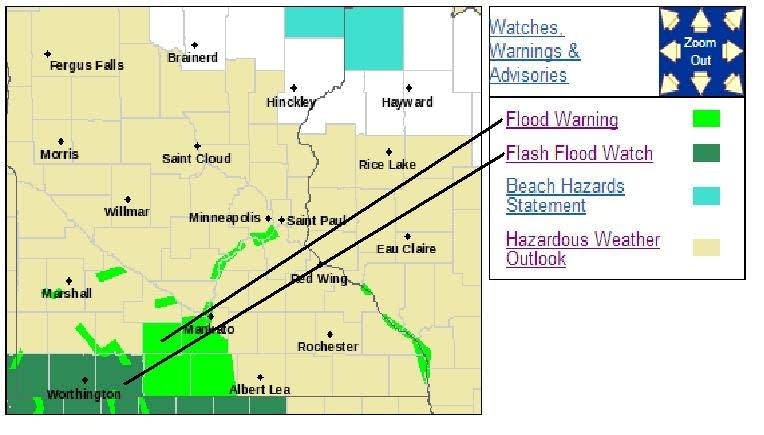 More rain for southern Minnesota Monday night and Tuesday; hot and ...