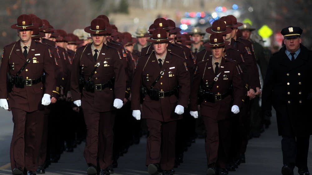 Photos: Funeral services for Cold Spring Officer Tom Decker | MPR News