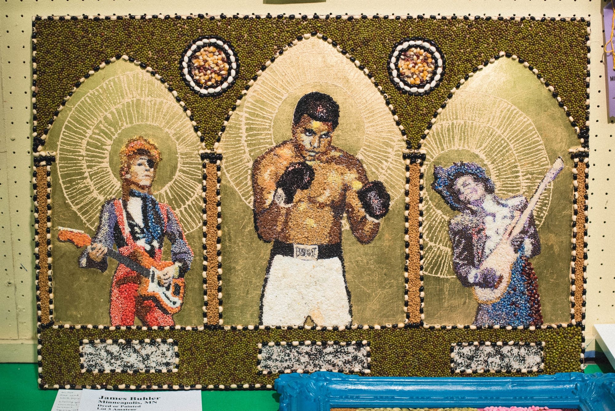 Let's go maize-y: Prince honored in State Fair seed art | The Current