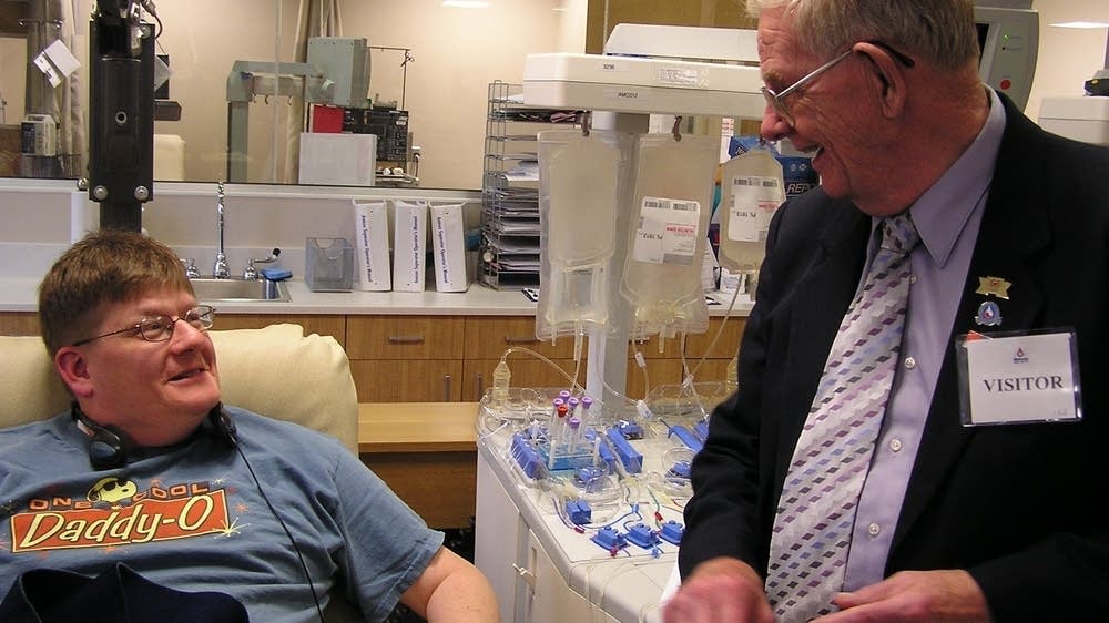 Man on a mission to encourage platelet donations | MPR News