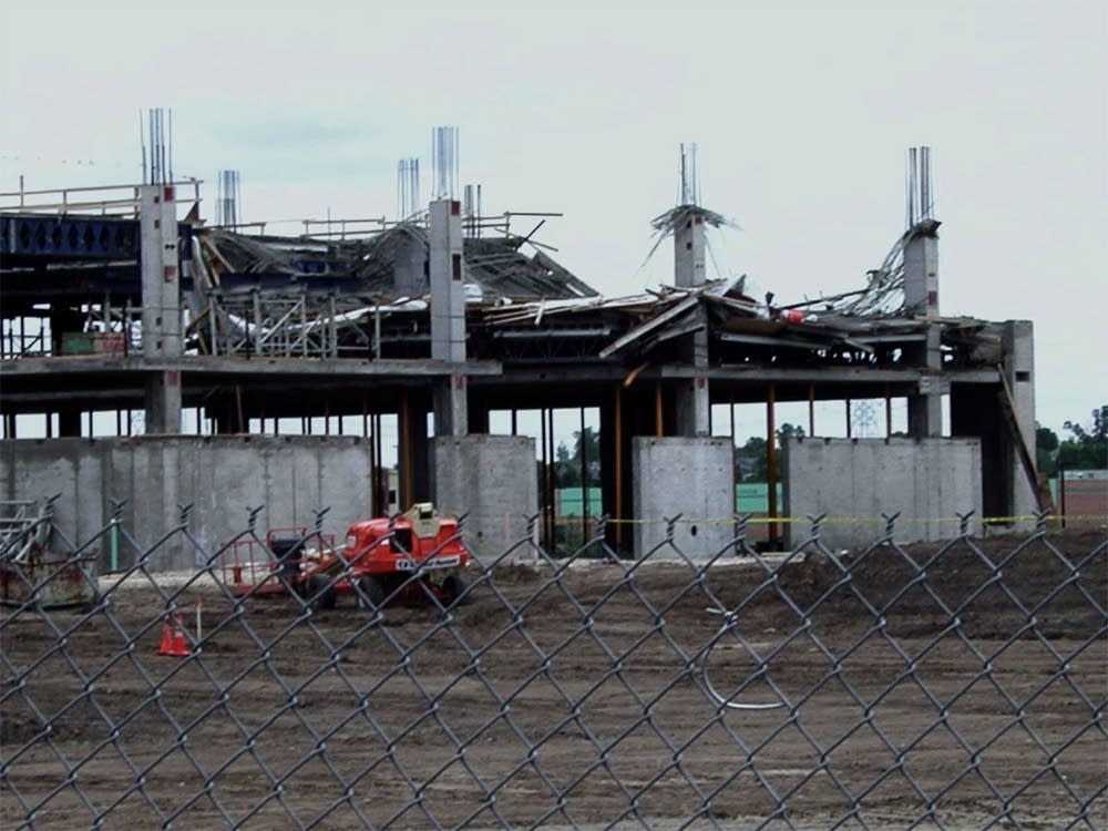 Building under construction collapses in Maple Grove | MPR News