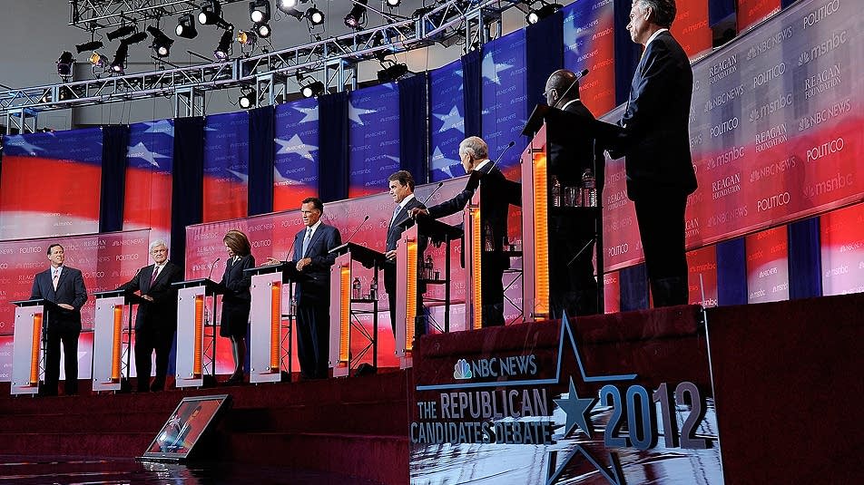 Republican presidential debate at Reagan Library in California | MPR News