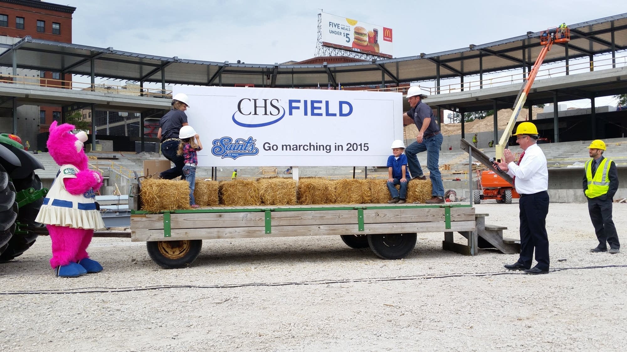 New Saints stadium named CHS Field | MPR News