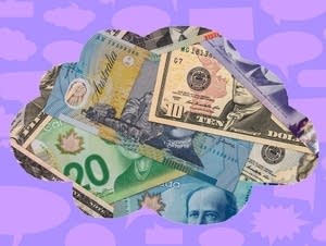 Money Moving Animation
