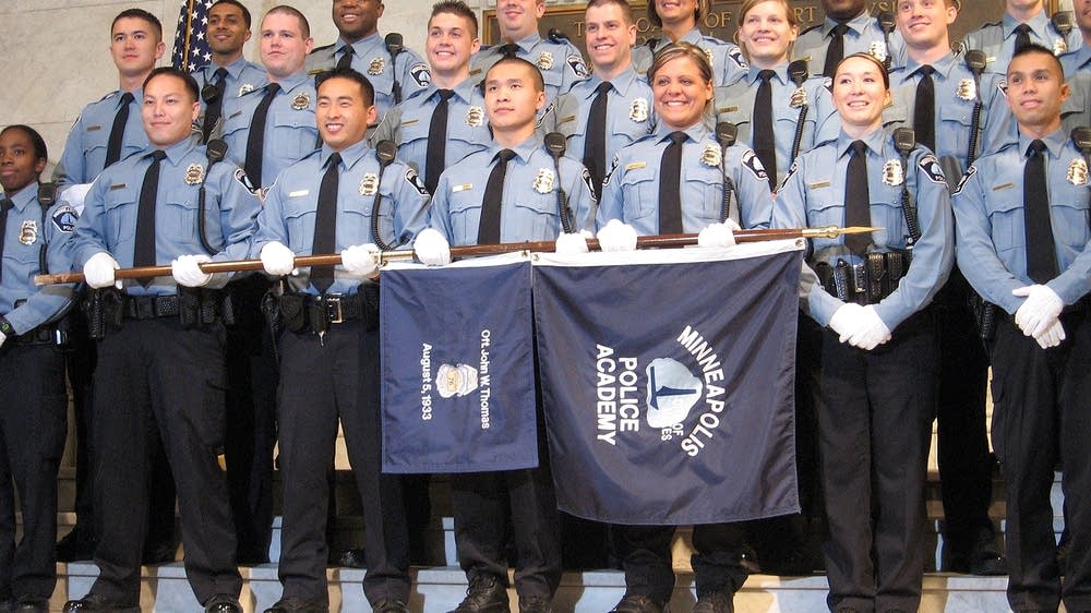 Mpls police chief blames economy for recruit layoffs | MPR News