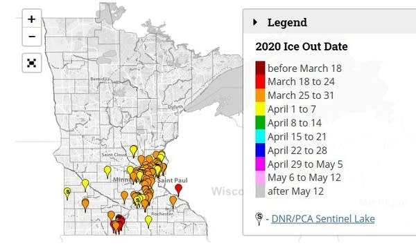 Milder temps return this weekend; dry both days in most areas | MPR News
