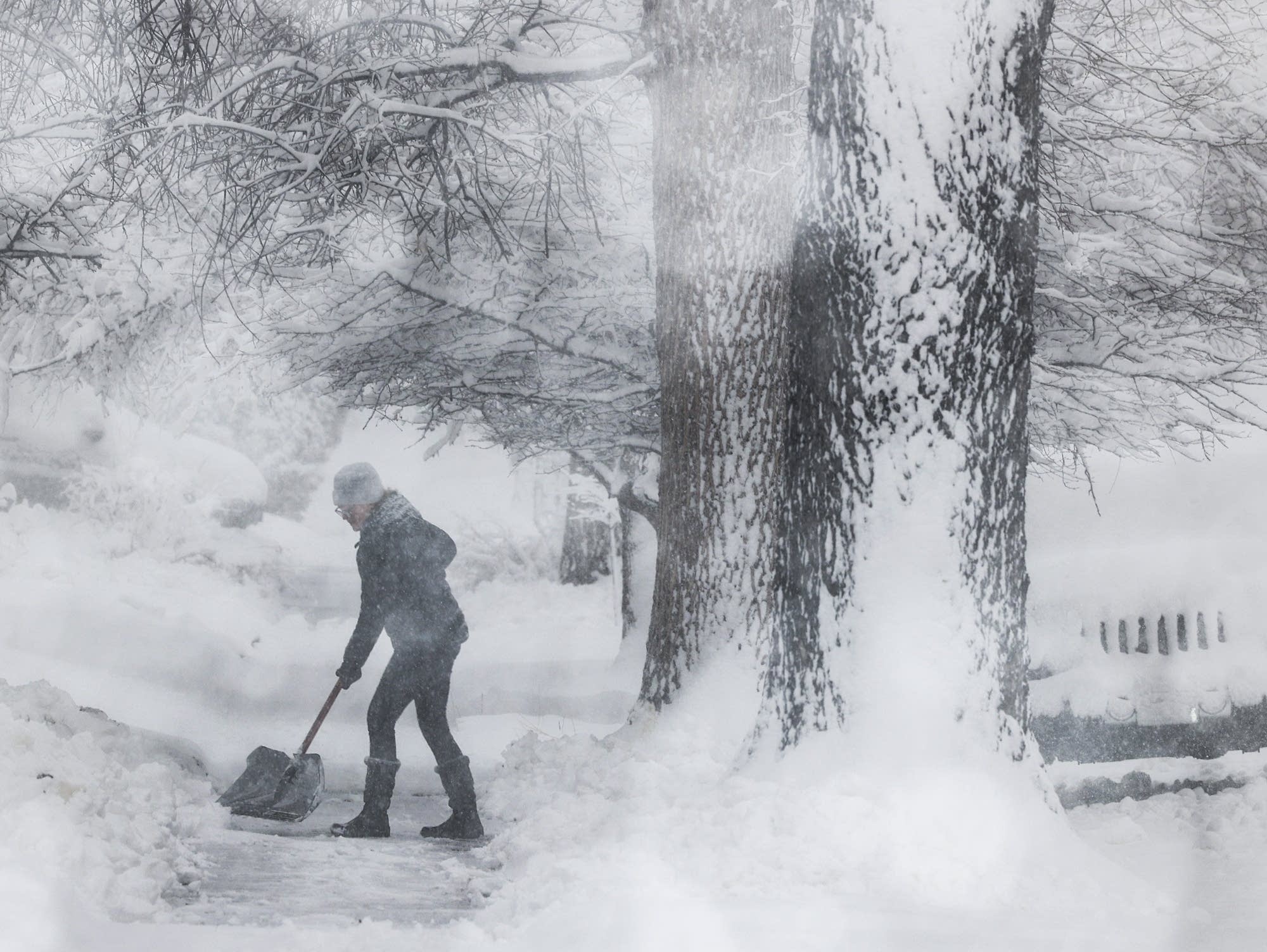 Forecast winter storm track has shifted northward | MPR News