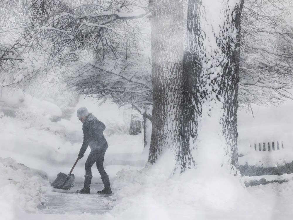 Forecast winter storm track has shifted northward | MPR News