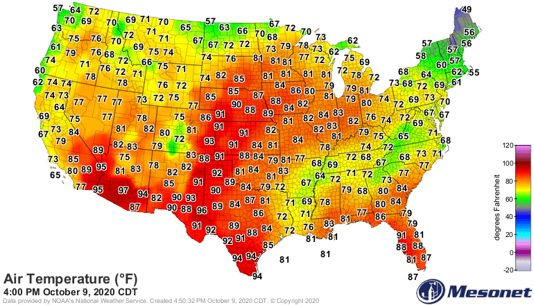 Mild October weekend; rain and thunder Sunday night into Monday | MPR News