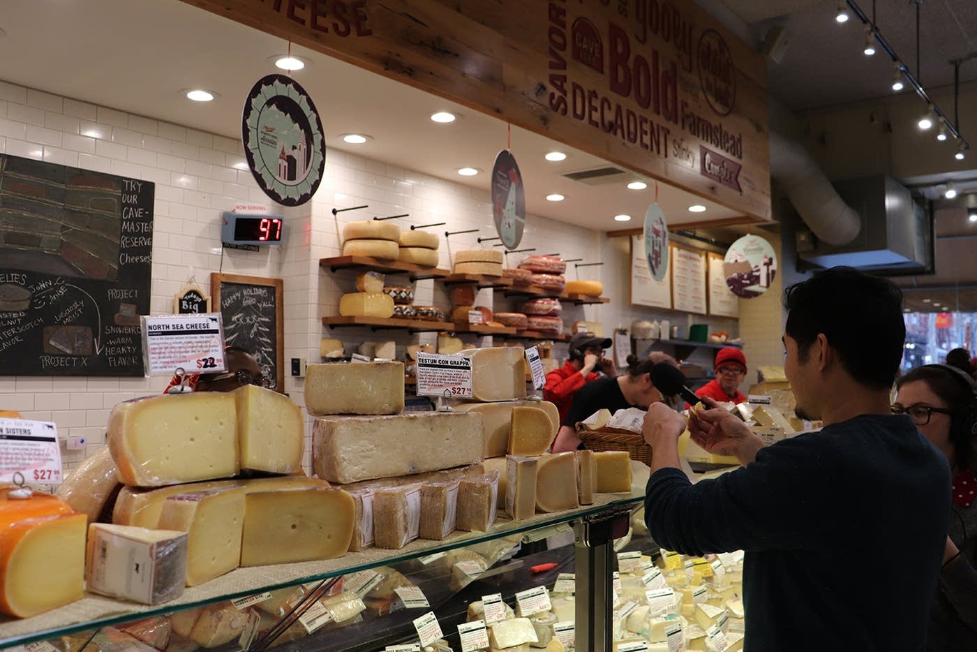 Analyzing and appreciating cheese with cheesemonger Greselda Powell ...