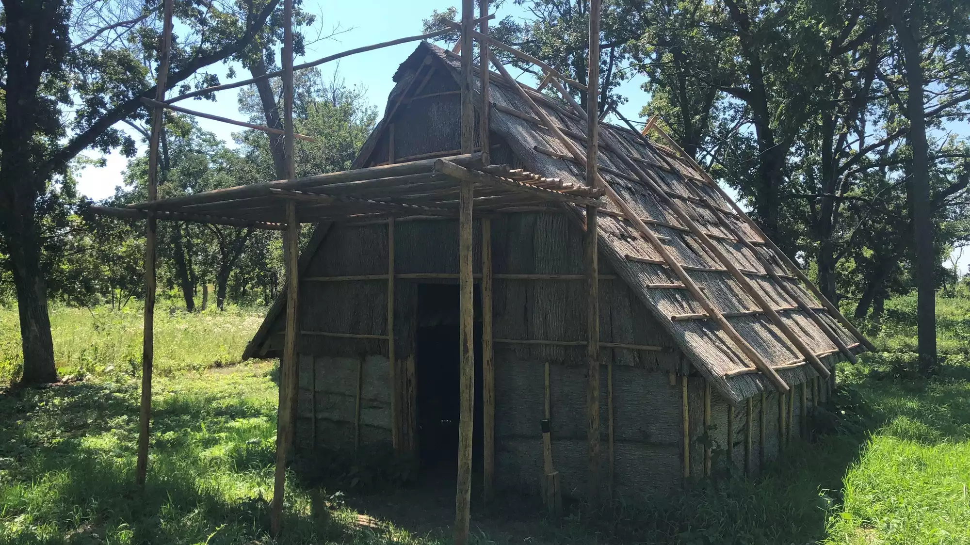 Prairie Island celebrates the first bark lodge in 150 years | MPR News
