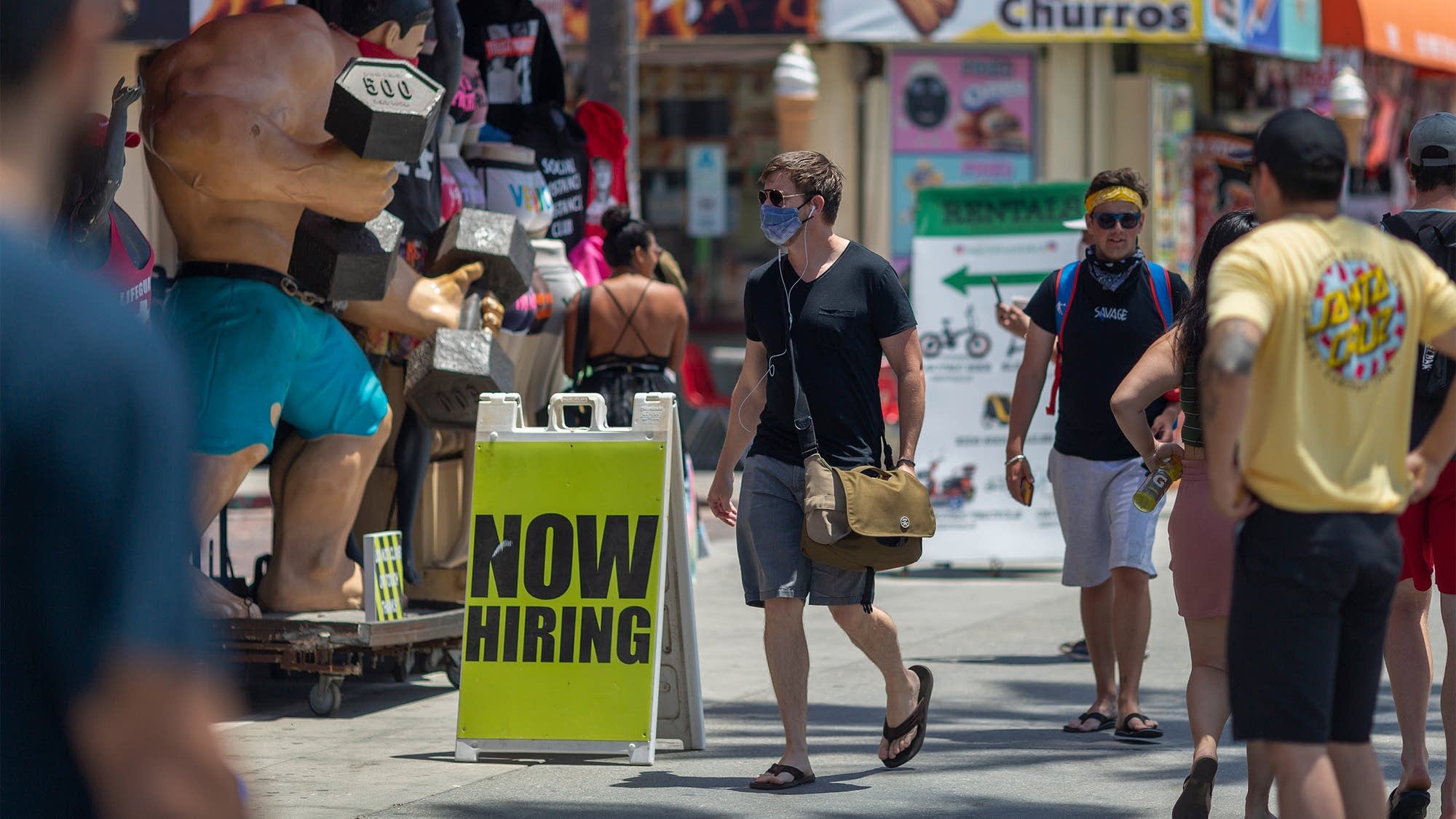 Jobless claims see dip, but recovery isn't within reach yet - Marketplace