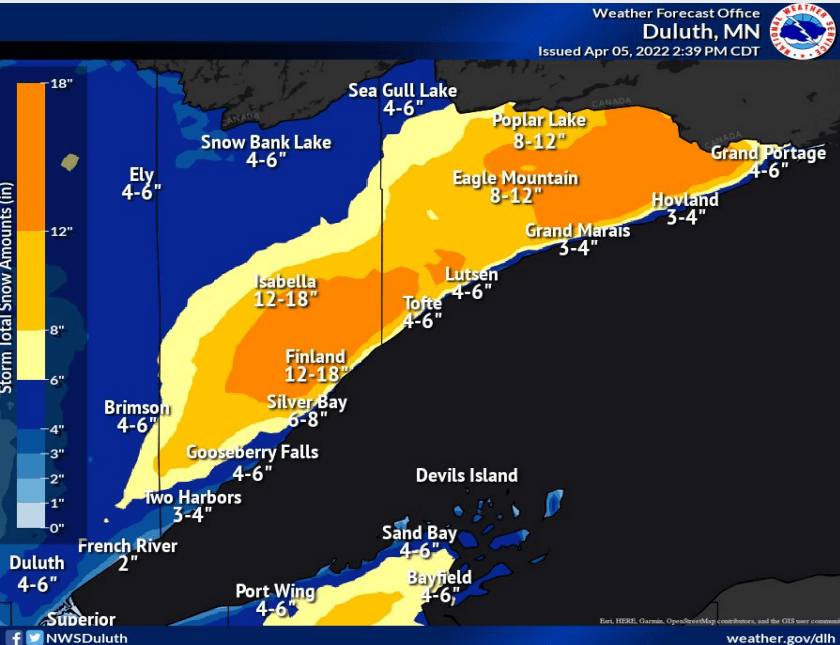 What spring? Twin Cities sees more chilly rain; heavy snowfall up north ...