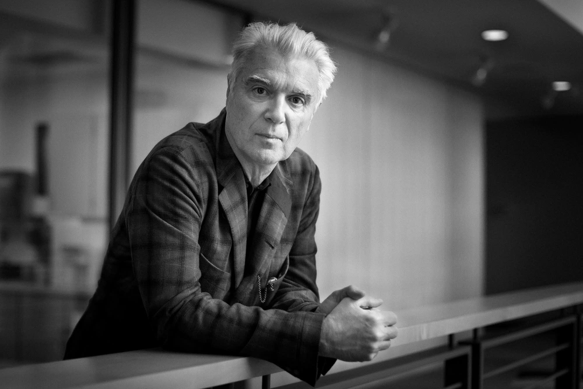 David Byrne creates building-sized instrument with Peter Remes