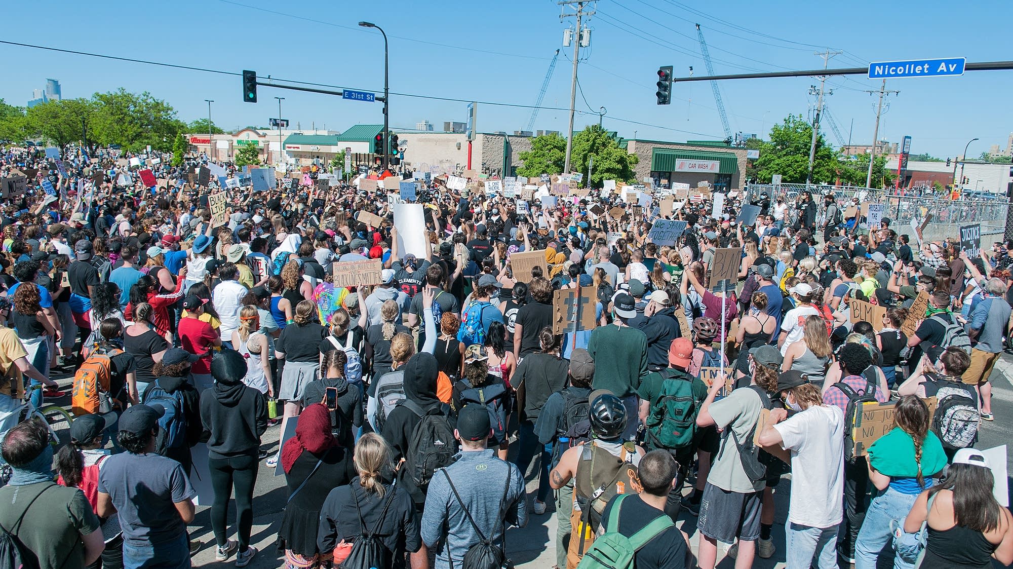 Massive protests raise fears of new virus outbreaks | MPR News