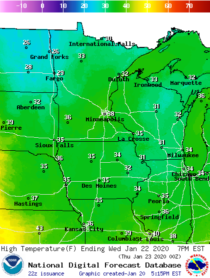 Another January thaw arrives Wednesday; no big storms in sight | MPR News