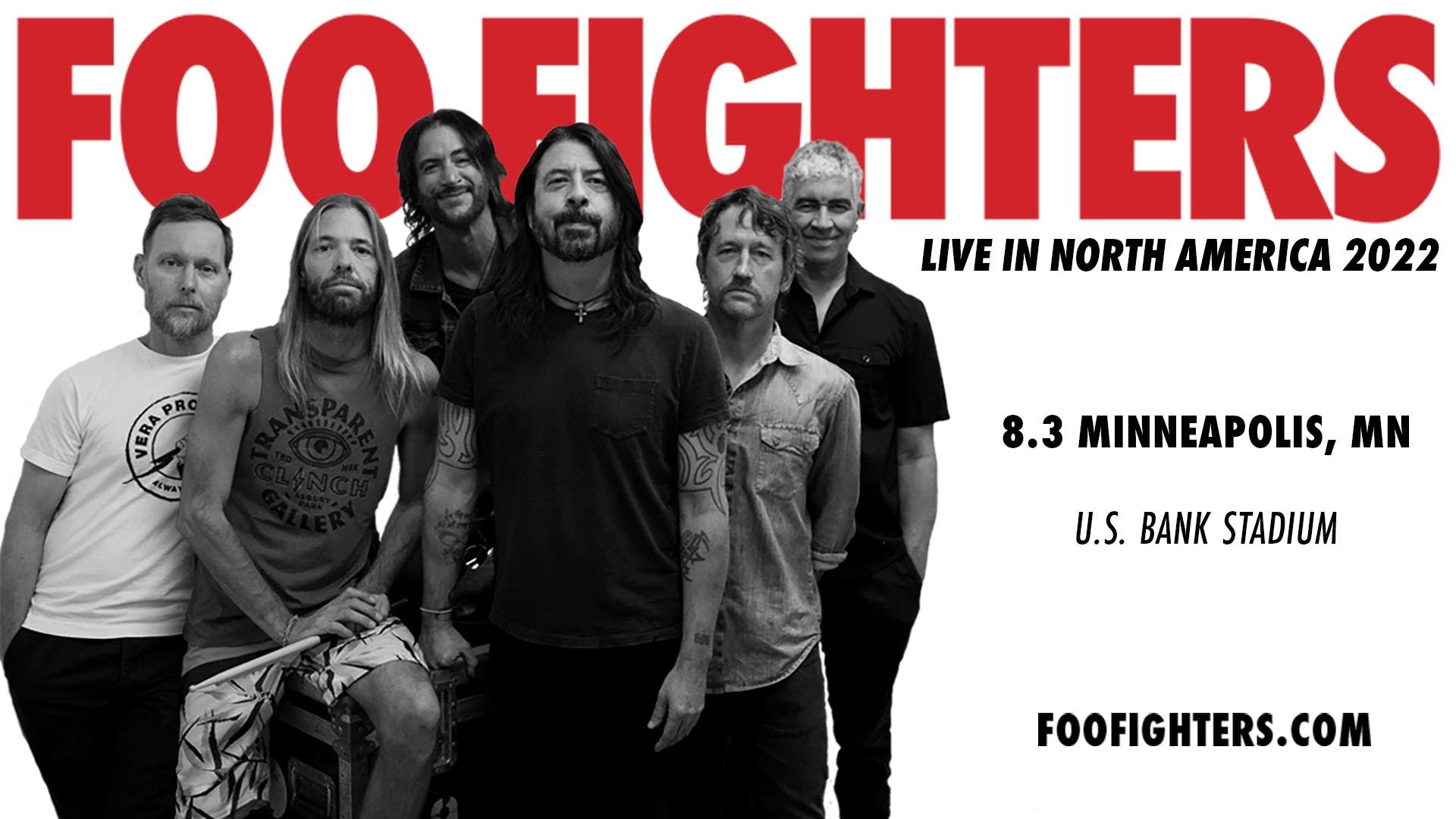 Foo Fighters at U.S. Bank Stadium - Canceled