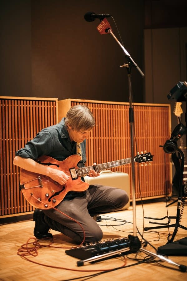 jeremy messersmith performs in The Current's studio | The Current