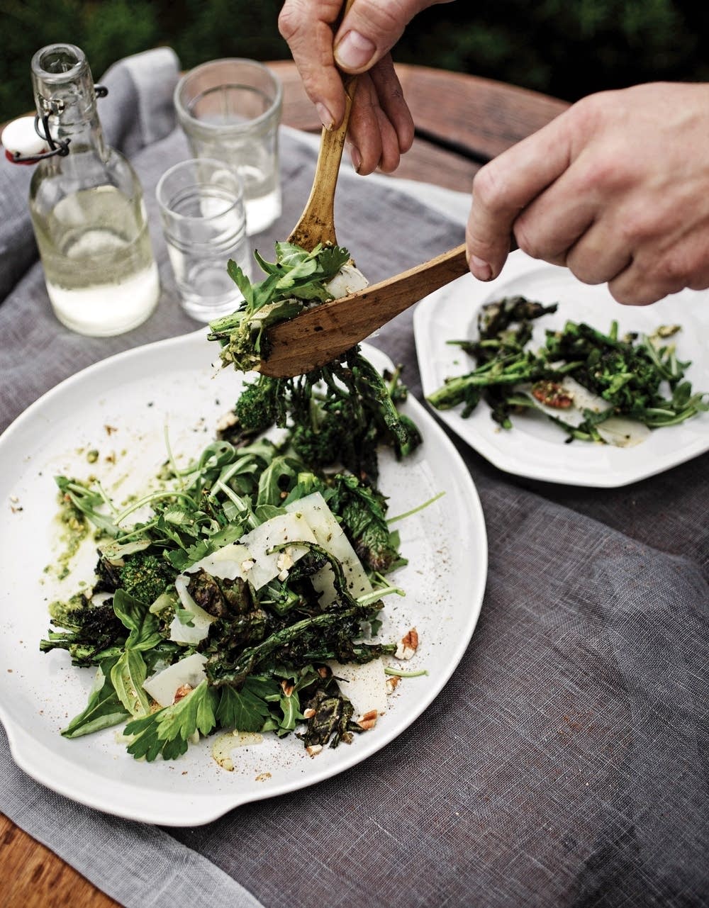 Grilled Broccoli Rabe and Arugula Salad | The Splendid Table