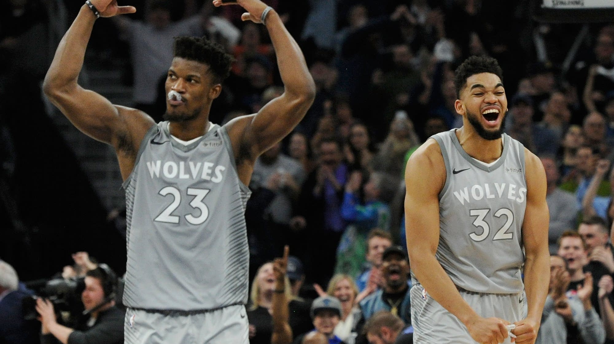 Timberwolves howl, beat Nuggets in OT to reach playoffs | MPR News