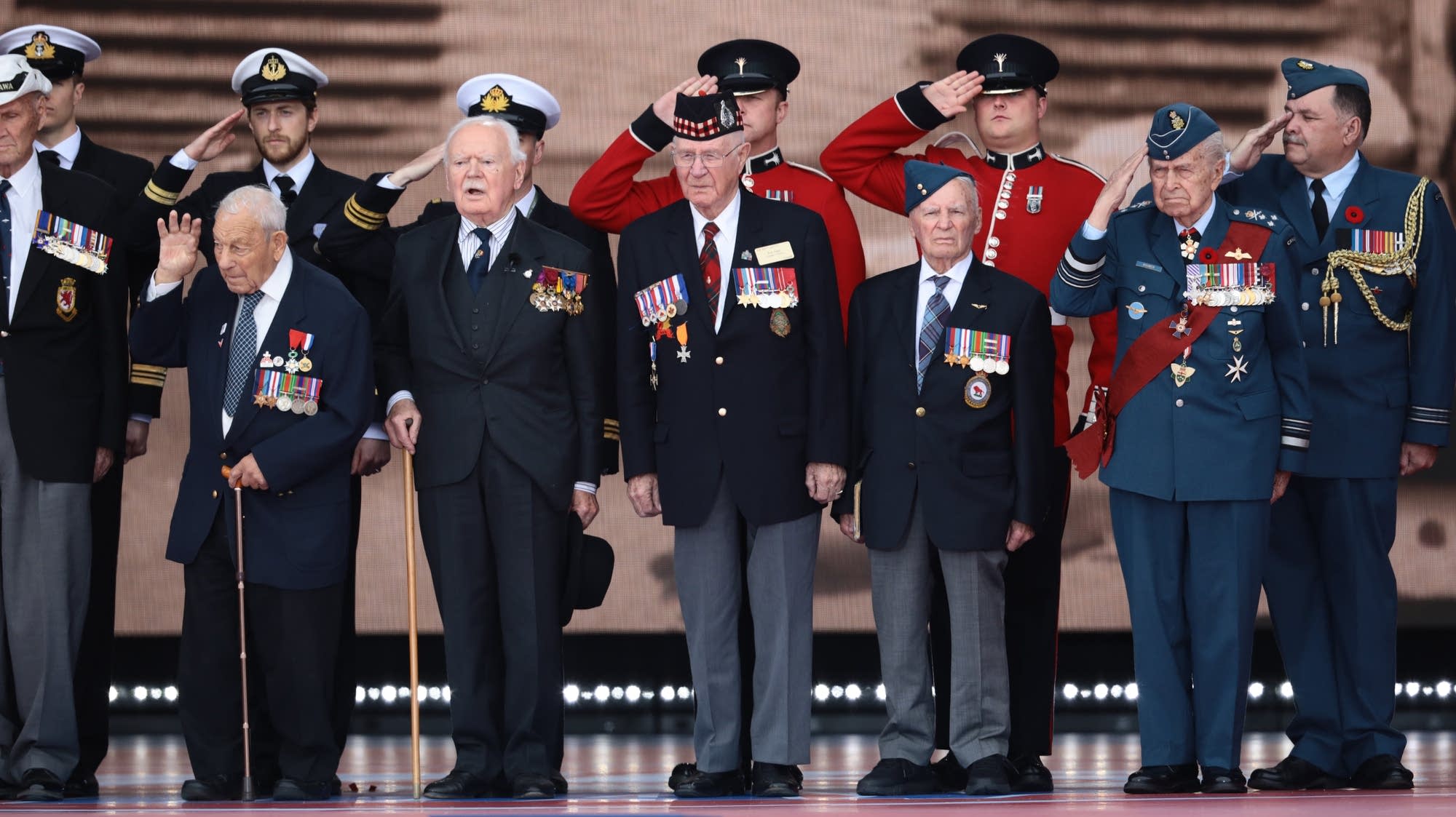 Presidents Veterans Day Salute