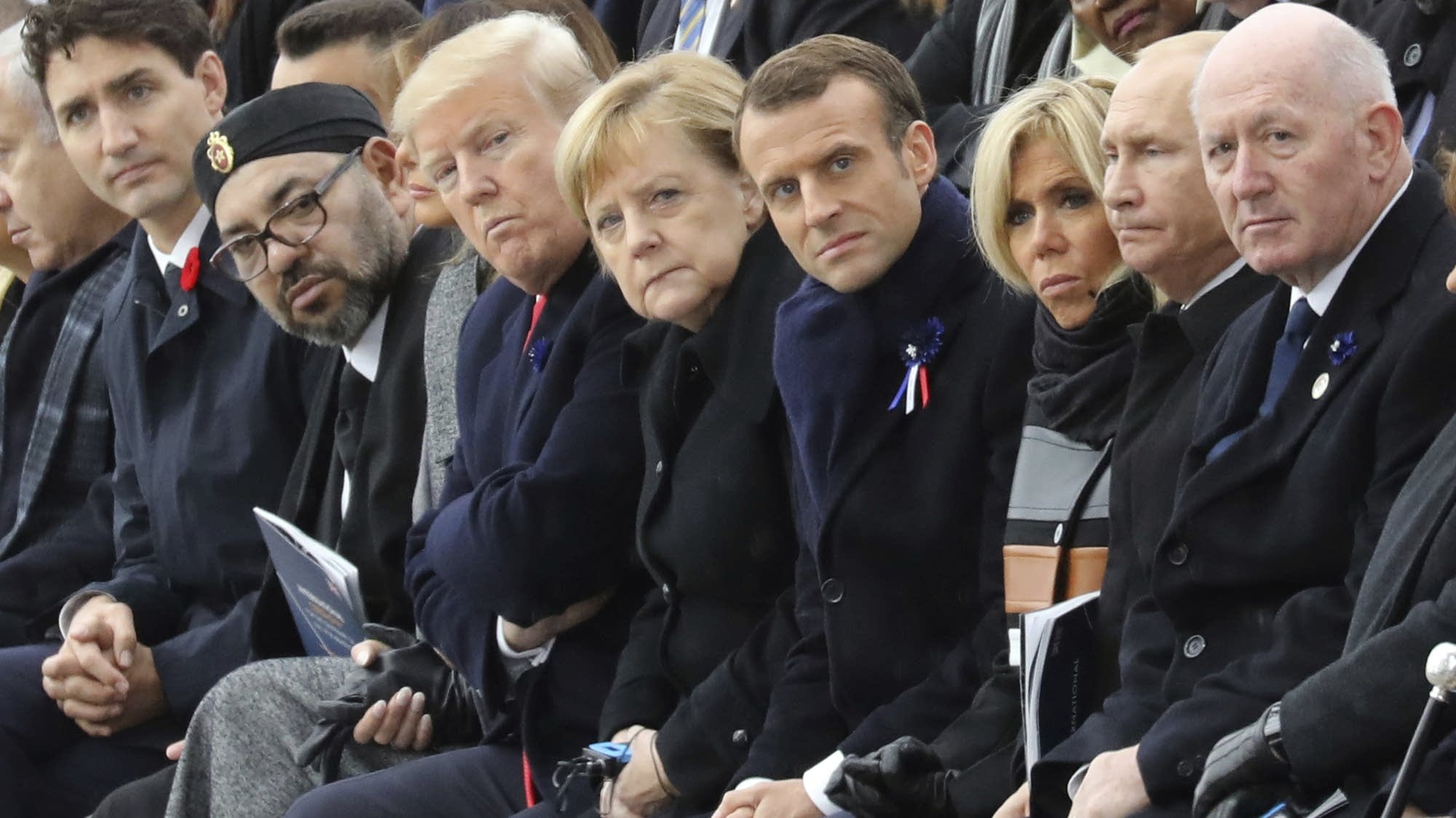 World leaders gather in Paris a century after WWI armistice | MPR News