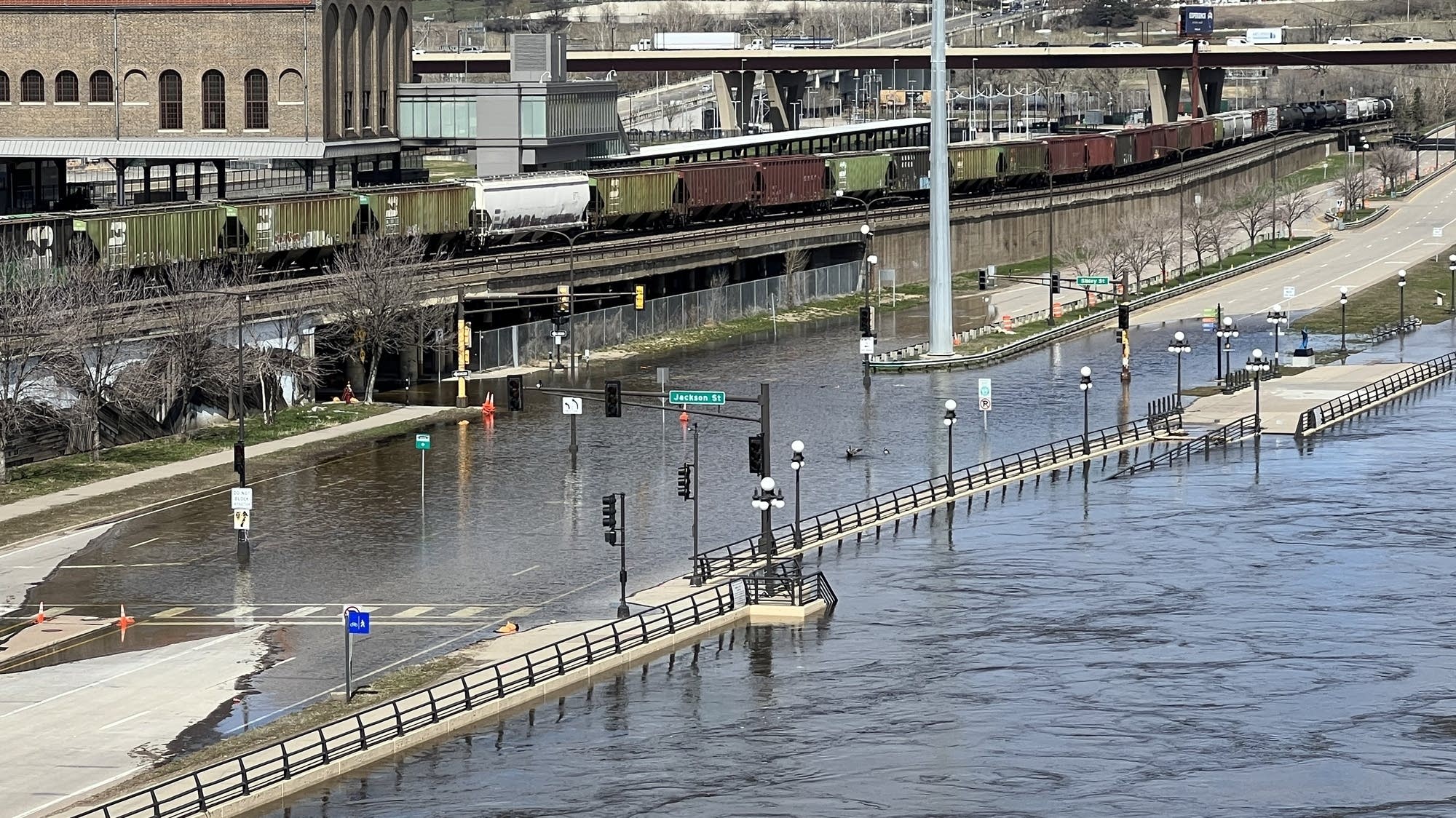 With rivers rising again, St. Paul postpones reopening of Shepard ...