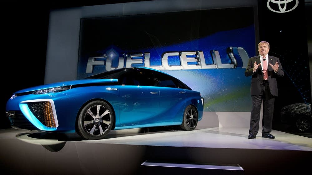 Toyota bumps up hydrogen-powered car in US to 2015 | MPR News