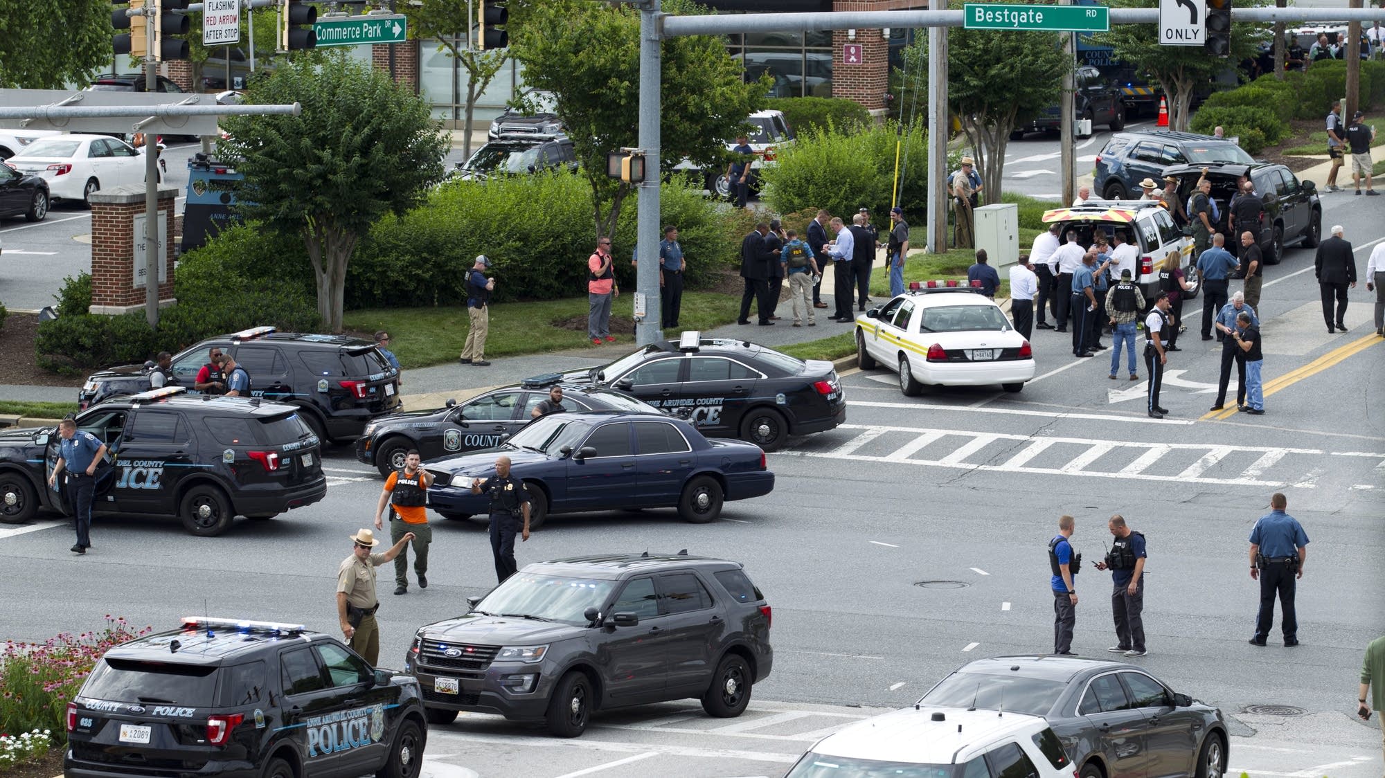 Gunman kills 5 in attack targeting Maryland newspaper | MPR News