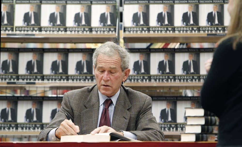 Bush book praised in Dallas, criticized overseas | MPR News