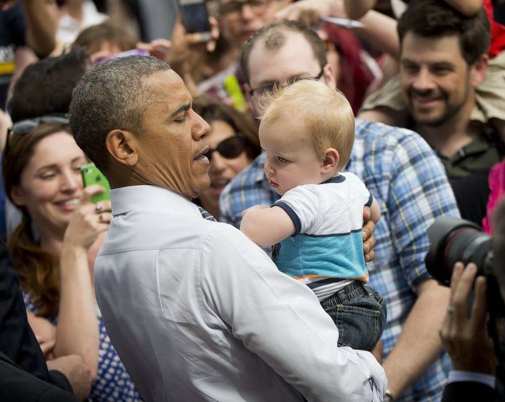 Barack Obama Baby Picture