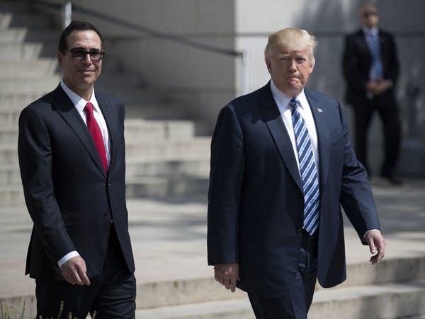 Trump heads into tough week with budget, health care battles | MPR News