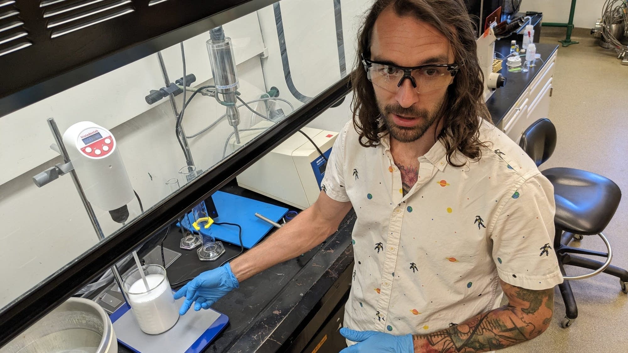 A tattoo artist and scientist are teaming up to create vanishing tattoo ink