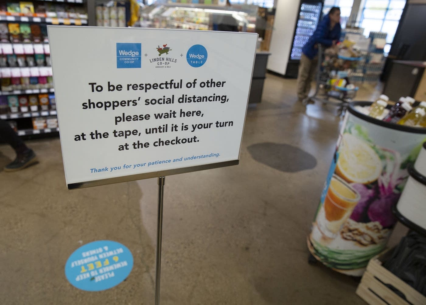 Grocery stores step up safety measures amid COVID-19 outbreak | MPR News