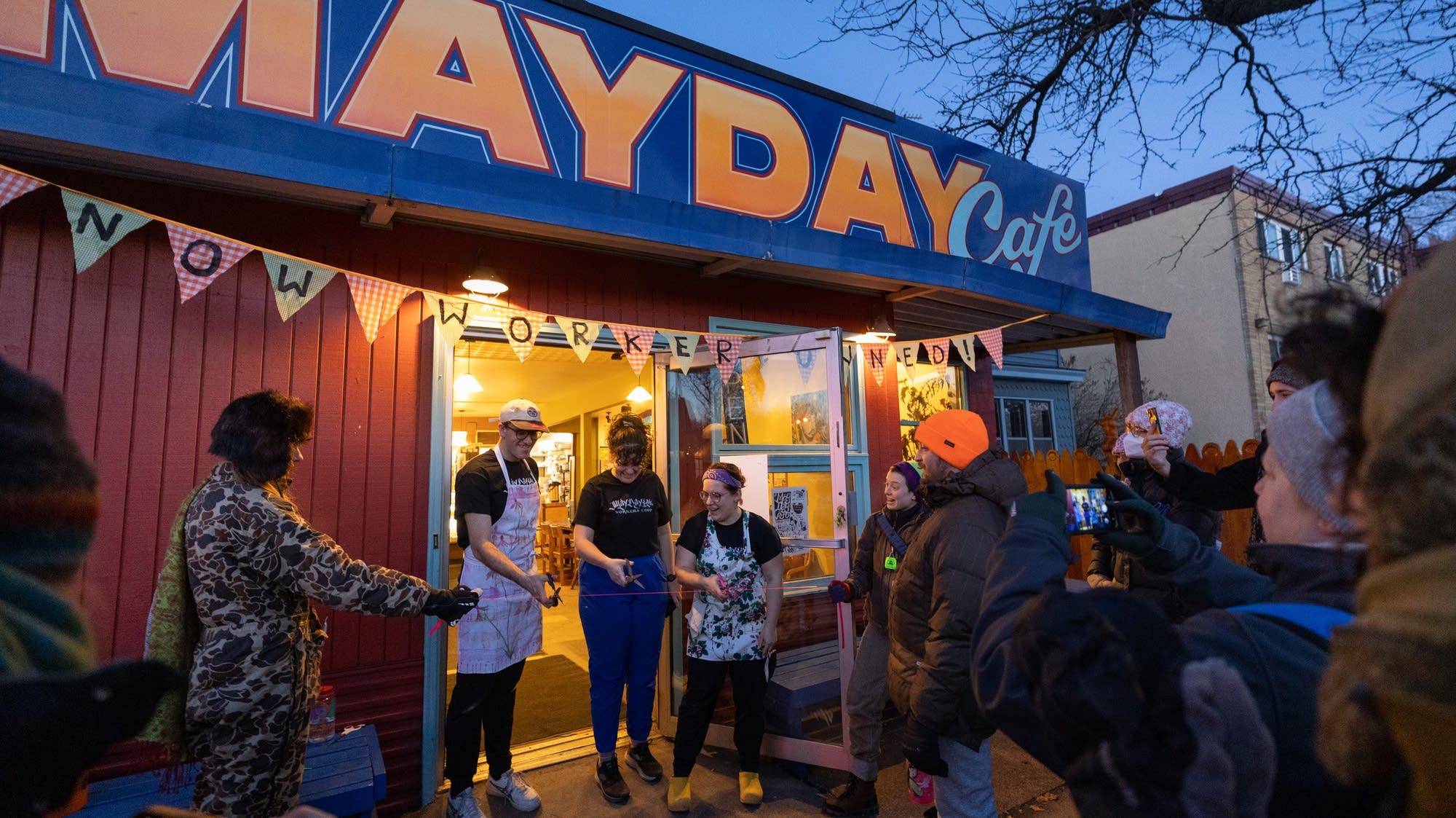 Croissants and roses: The May Day Cafe reopens as a worker cooperative ...