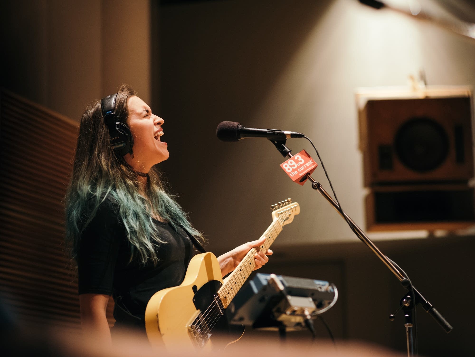 Tabah perform in The Current's studios