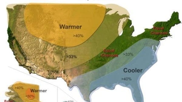 Forecast: A 71% chance of a mild winter | MPR News
