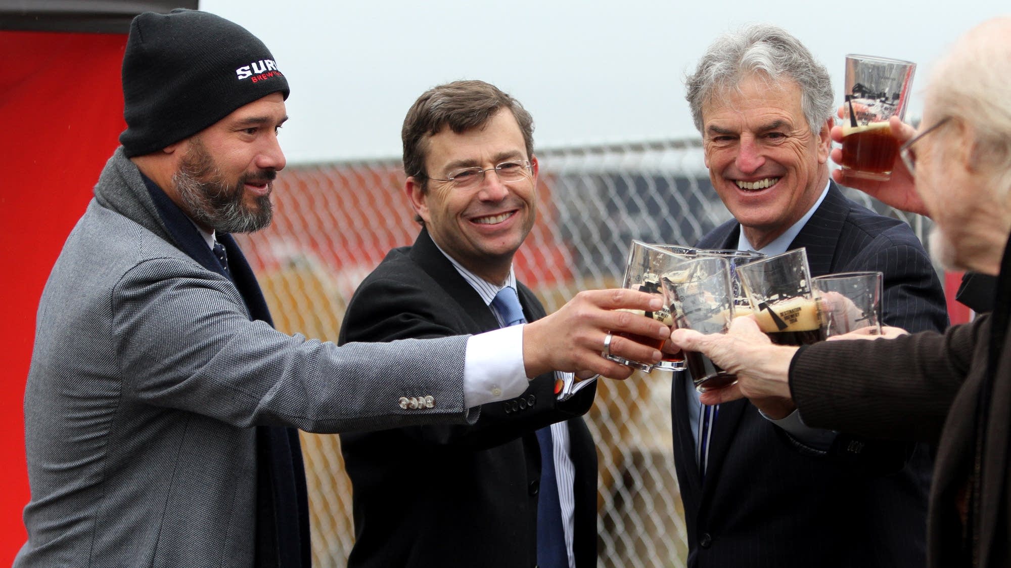 Surly Brewing founder drinks it all in on groundbreaking day | MPR News